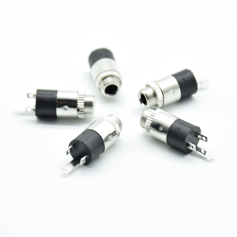 5PCS-3-5mm-Stereo-Female-Sockect-Jack-with-Screw-3-5-Audio-Headphone ...