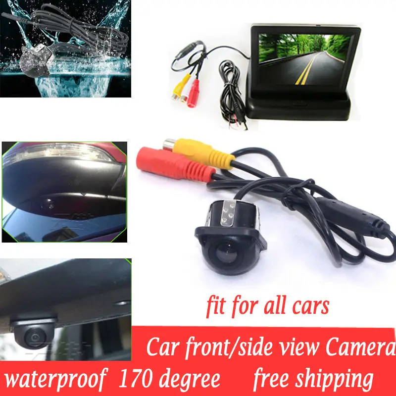 Mini Ccd Hd Night Vision 170 Degree Car Universal Car Front Side View ...