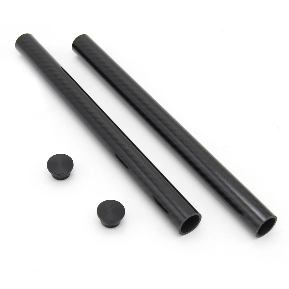 Carbon Fiber 22mm Handlebar Handle Bar Clip On Rods Replacement ...