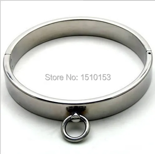 Metal Collar Bondage Restrict Chrome plated Steel Heavy Duty Collars ...