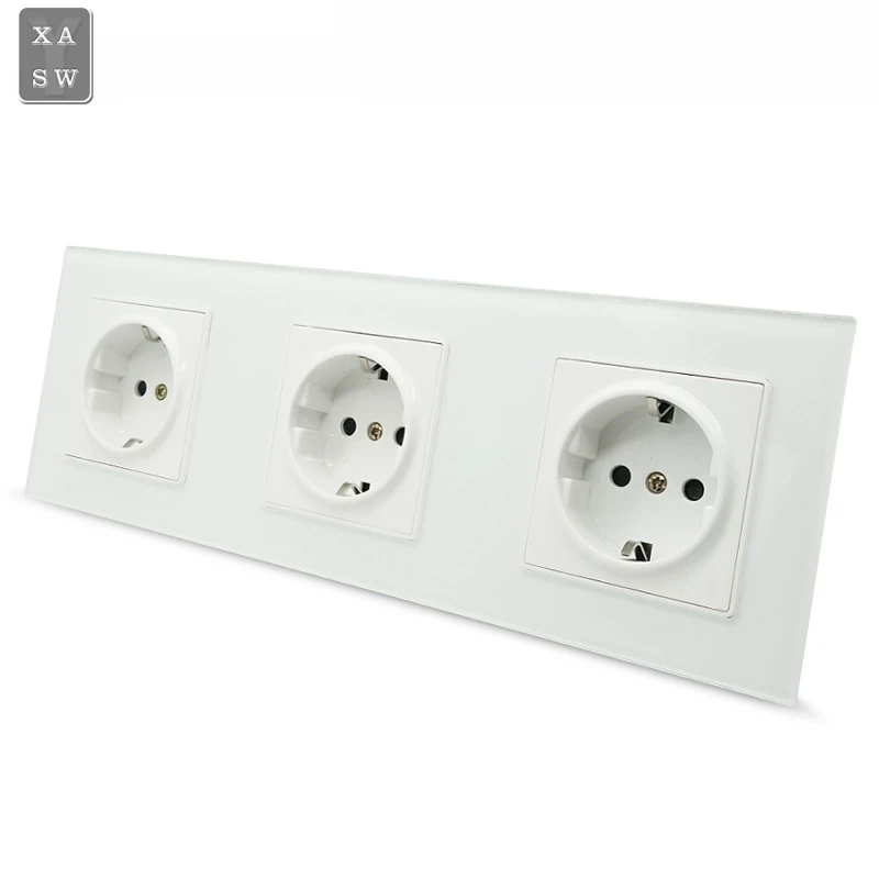 Steckdose-AC-110-250-V-16A-EU-Deutsch-Standard-Wand-Steckdose-Steckdose ...