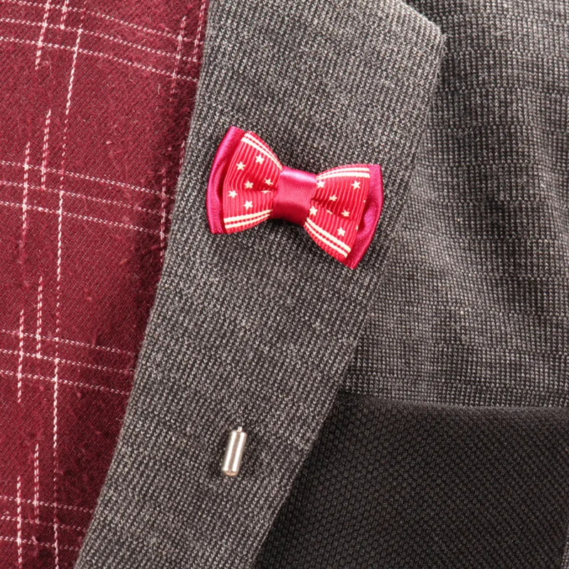 Mdiger Wholesale Men Brooches Colorful Bowknot Men Brooch Bouquet for ...