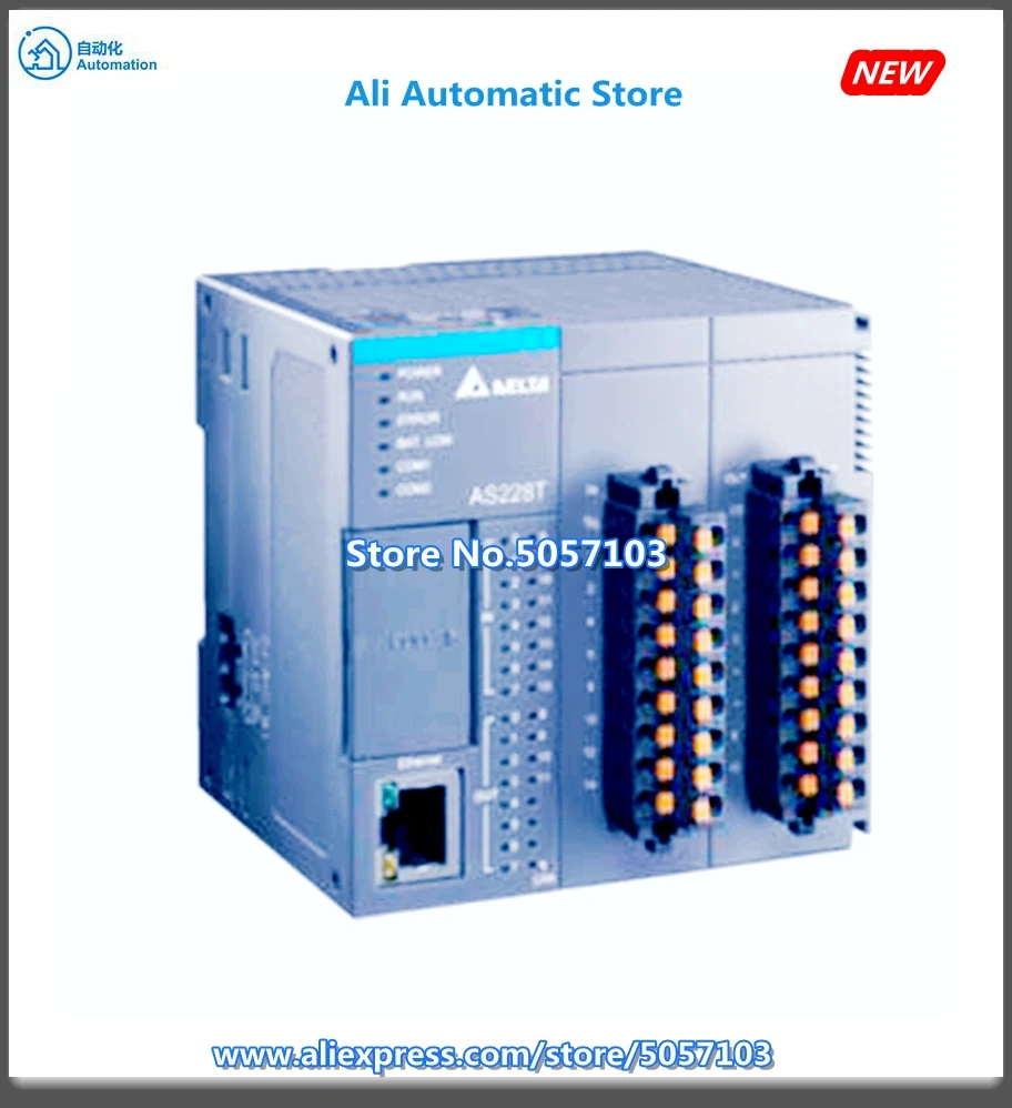AS218PX AยุโรปTerminal 8DI 6DO (PNP) 2AI 2AOสี่กลุ่ม 200KABเฟสอินพุตสาม ...