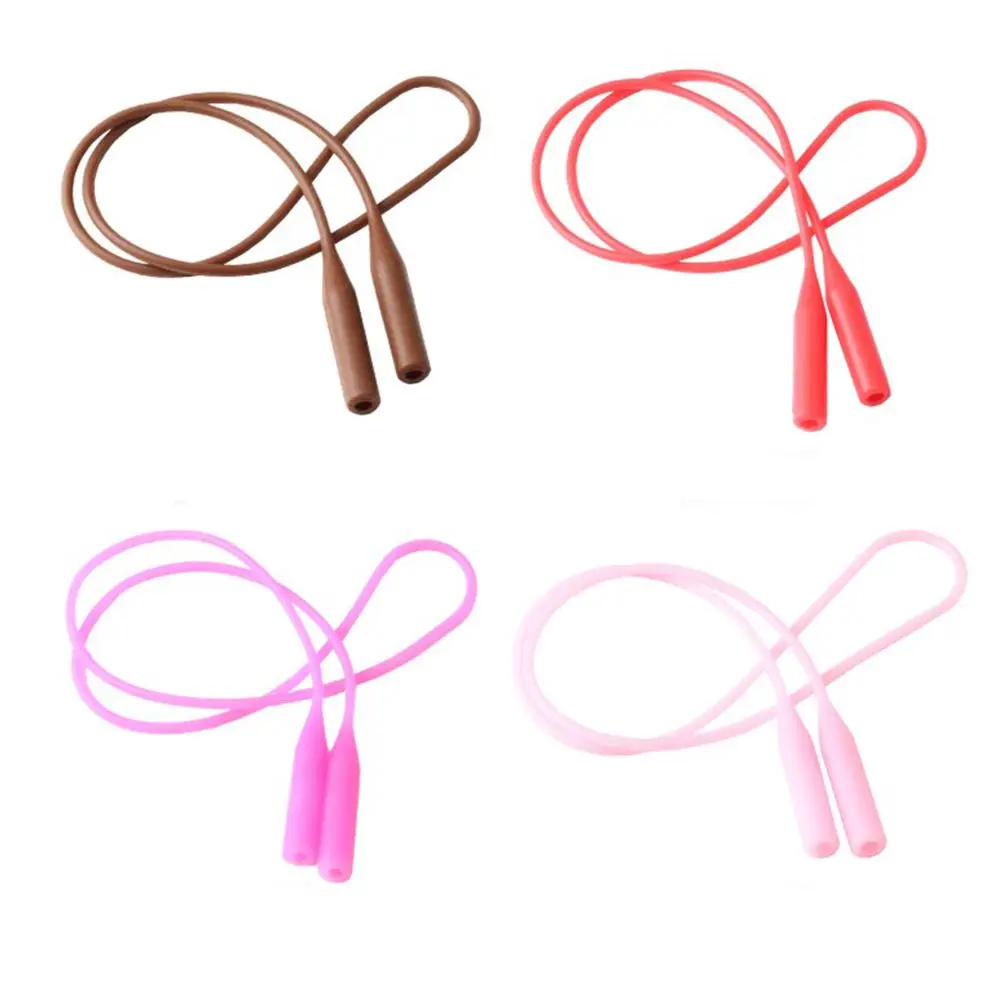 1 шт., яркие цвета, эластичные силиконовые ремни для очков, цепочка для ...