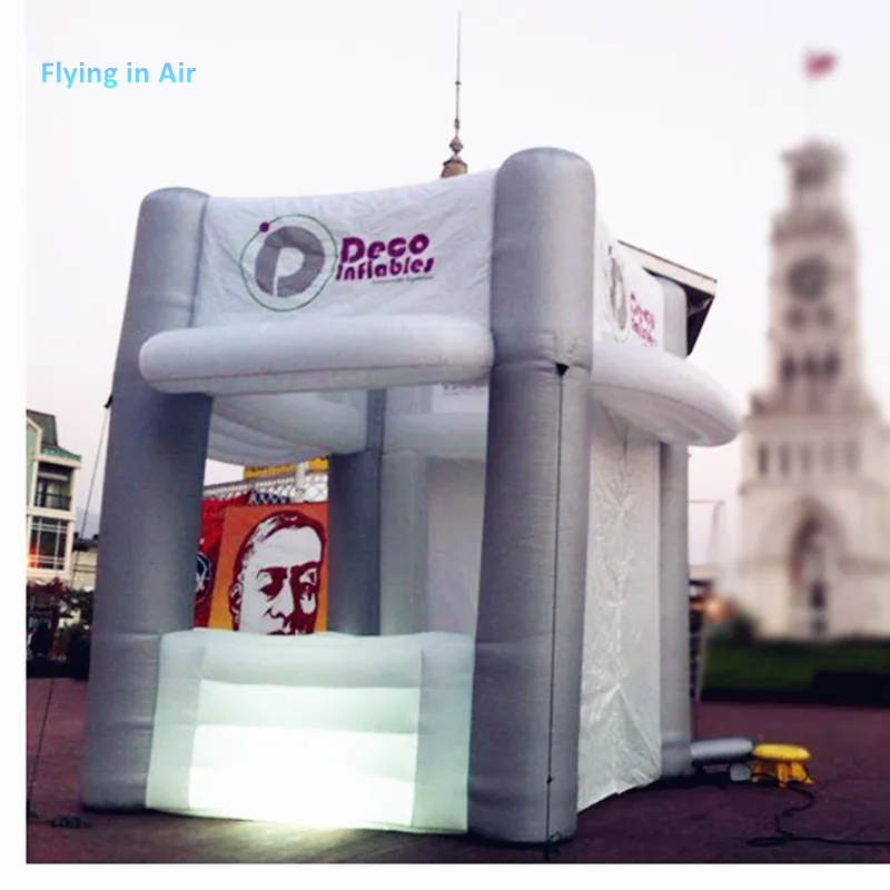 Portable-Advertising-Inflatable-Booth-Small-Temporary-Tent-Airblown ...
