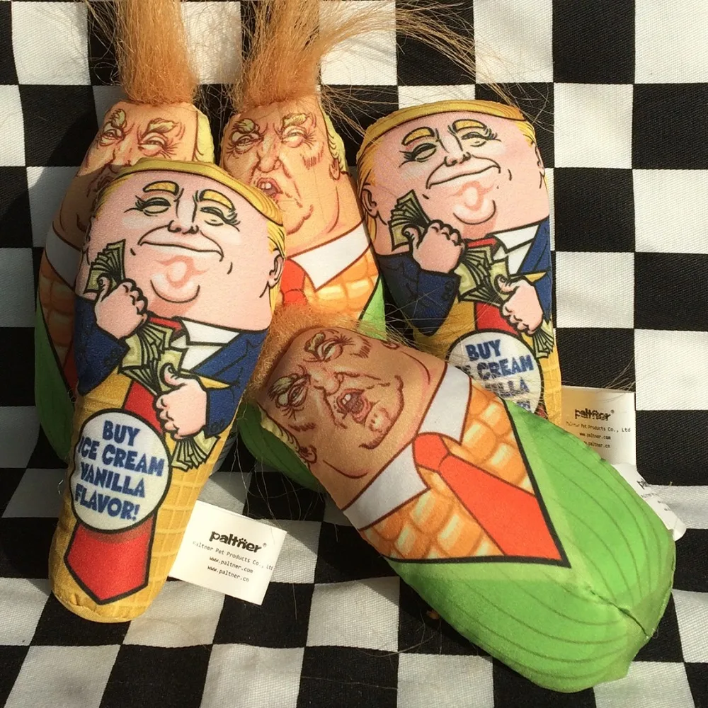 Aliexpress.com : Buy 30pcs 12/15cm corn Trump Action Figure Plush doll ...
