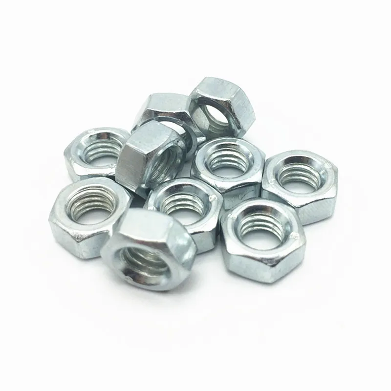 1pack M2 M2.5 M3 M4 M5 M6 Carbon Steel Hex Nut Hexagon Nuts Metric ...