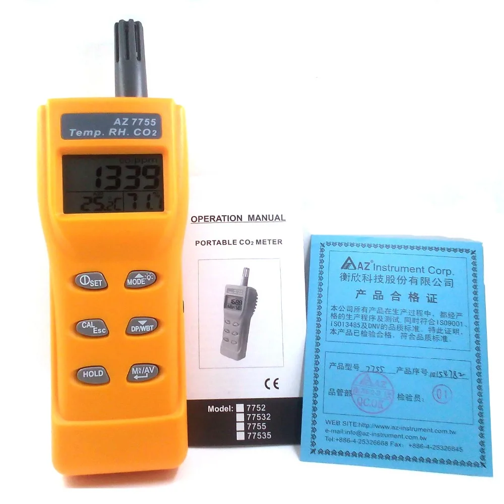 Digital Co2 Tester Air Quality Monitor Gas Analyser Co2