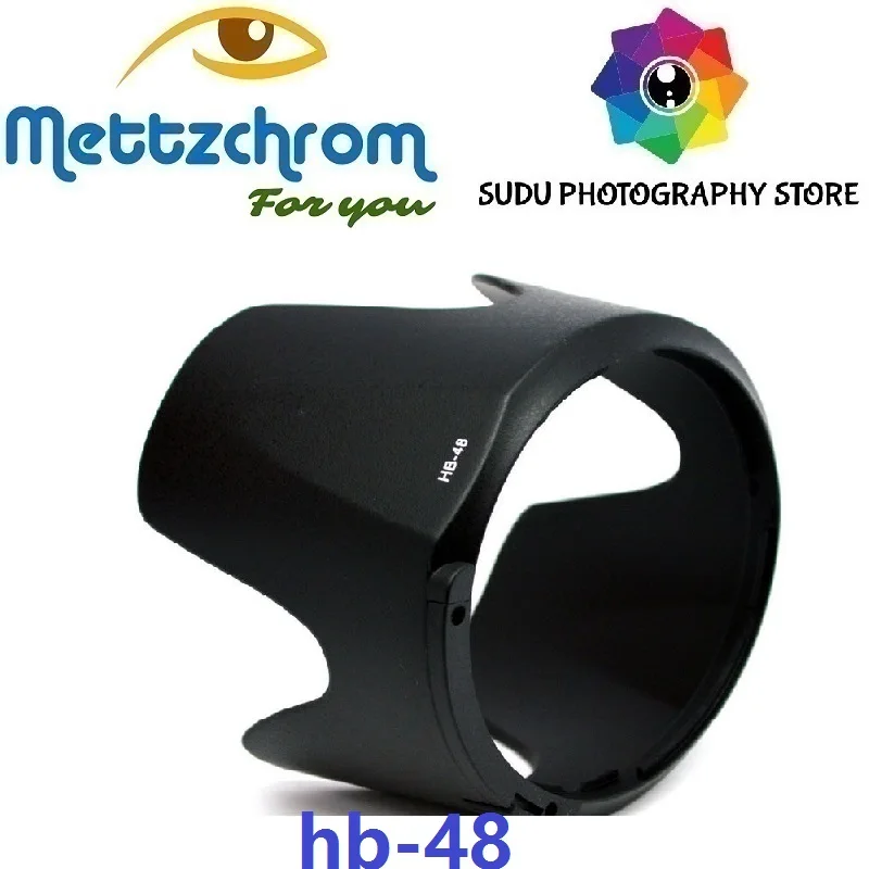 Mettzchrom parasol de montaje de bayoneta HB 48 HB48 para Nikon AF S, 70 200mm, f/2,8G, ED, VR ...