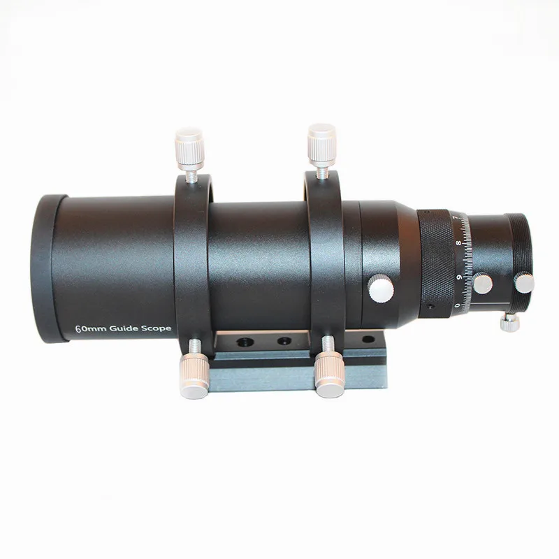 New 60mm Guide Scope Full-metal 6-point screw Bracket Double Helical ...