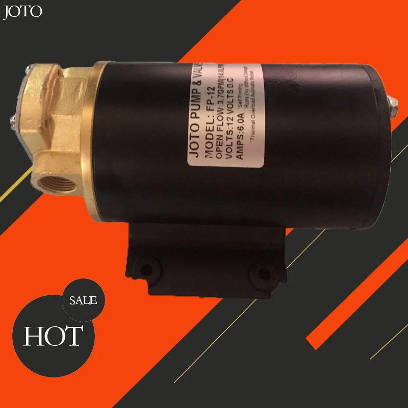 Dc Electric Oil Pump Gear Pump 12v And 24v 14l/min Self-priming Pump ...