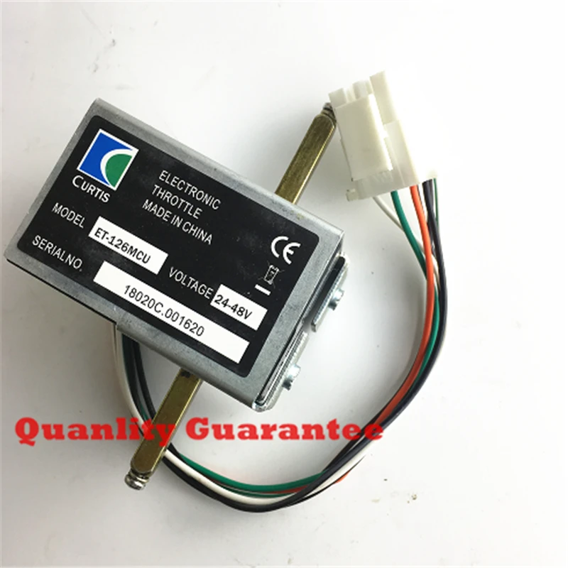 ET 126 MCU 24-48V Electronic Throttle for Curtis Forklift Stacker ...