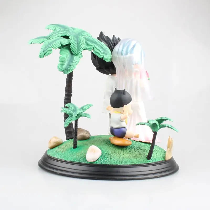 26cm Dragon Ball Z Vegeta Bulma marry Trunks Action Figure PVC New ...