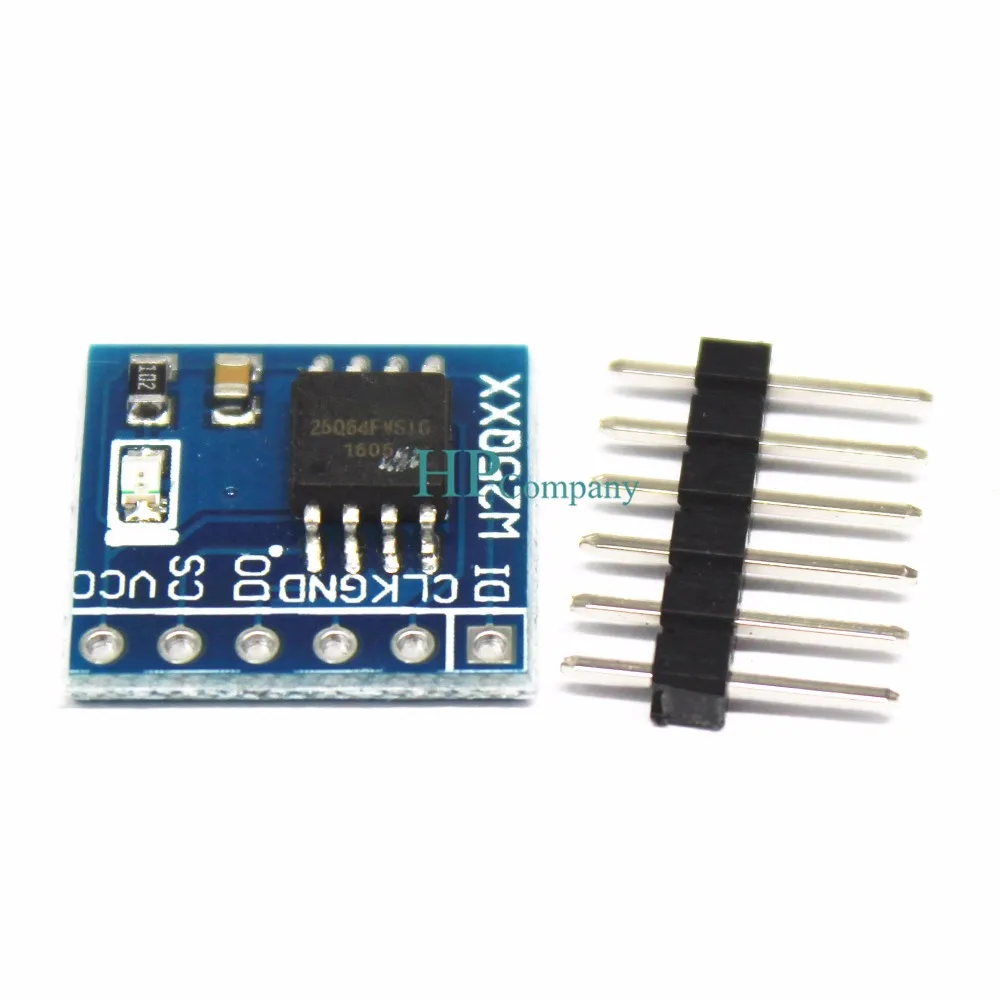 Módulo de almacenamiento FLASH, interfaz SPI BV FV, 64mbit 8mbyte ...