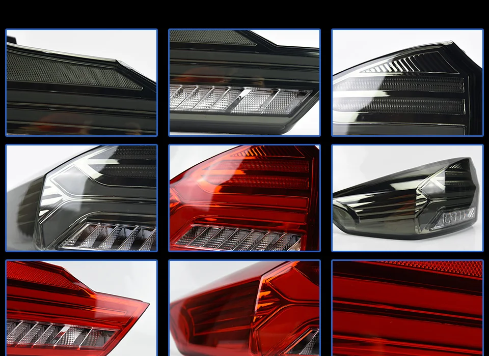 Honda City Tail Light 2014-2019 City Led Tail Lamp Light Led Drl ...