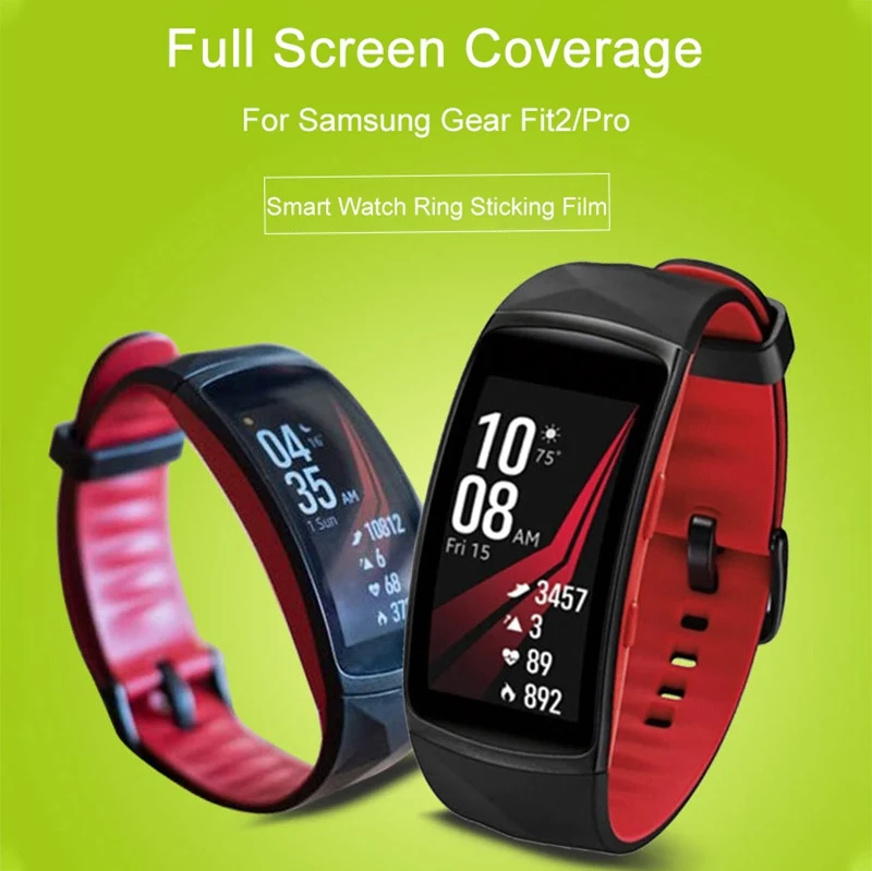 5 шт gear Fit2 мягкая защитная пленка TPU для samsung gear Fit 2 Pro ...