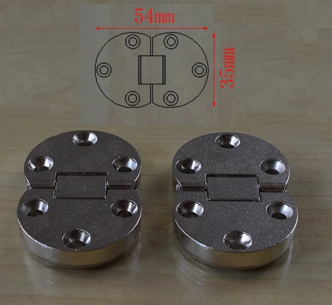 10Pcs/Lot Zinc Concealed Fall Flap Hinge Hinges-in Cabinet Hinges from ...