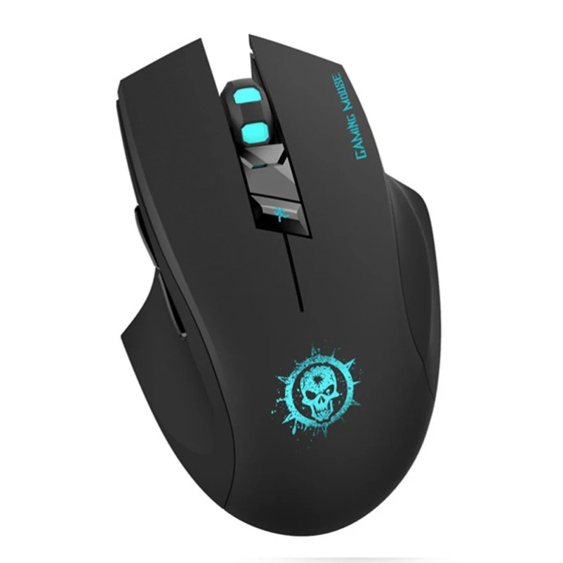 Blood 6 LED Light Gamer Mouse 2000 DPI wireless Gaming Mouse with 6 ...