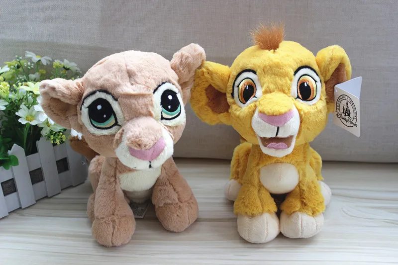 Muñeco de peluche del Rey León Simba y Nana para niños, juguete de ...