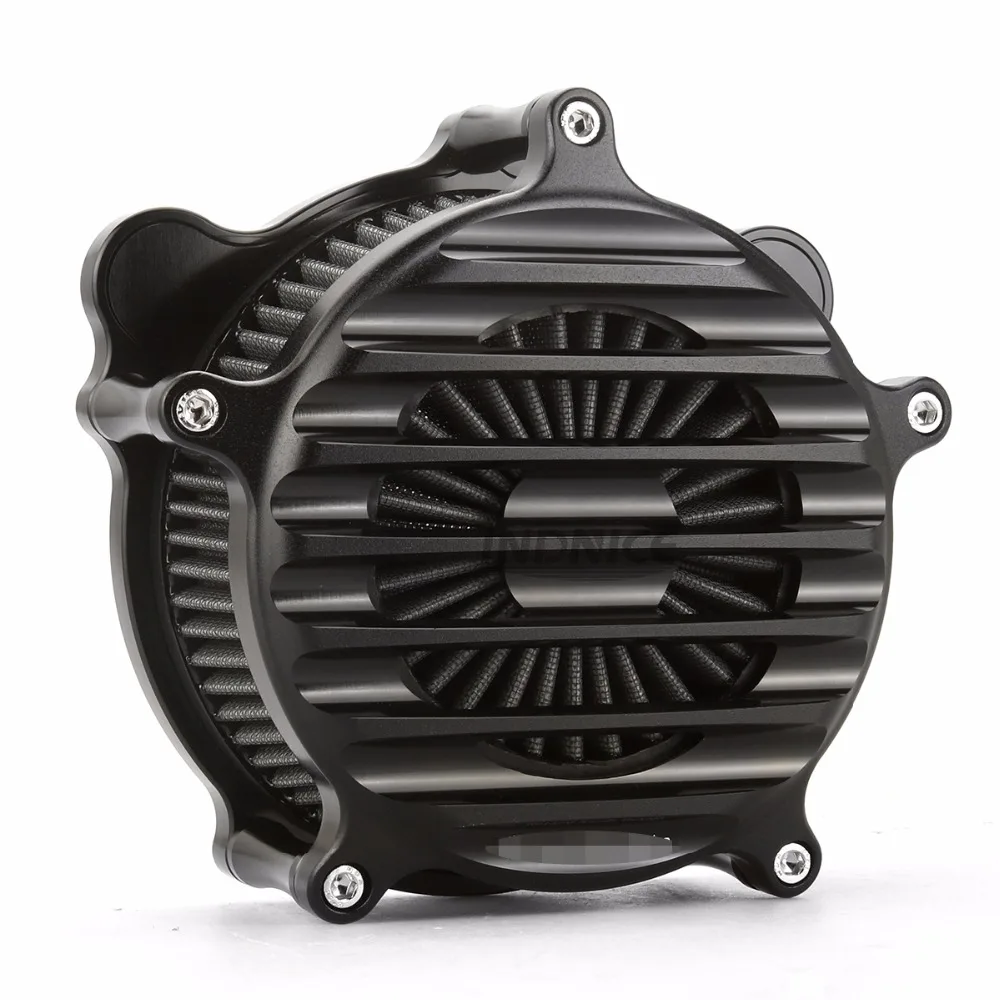 Black Nostalgia Venturi Air intake system for harley FLHXS FLHTCU air ...