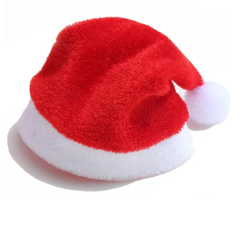 10Pcs Christmas Hat Christmas Decorations Cap Hats Merry Xmas Holiday ...