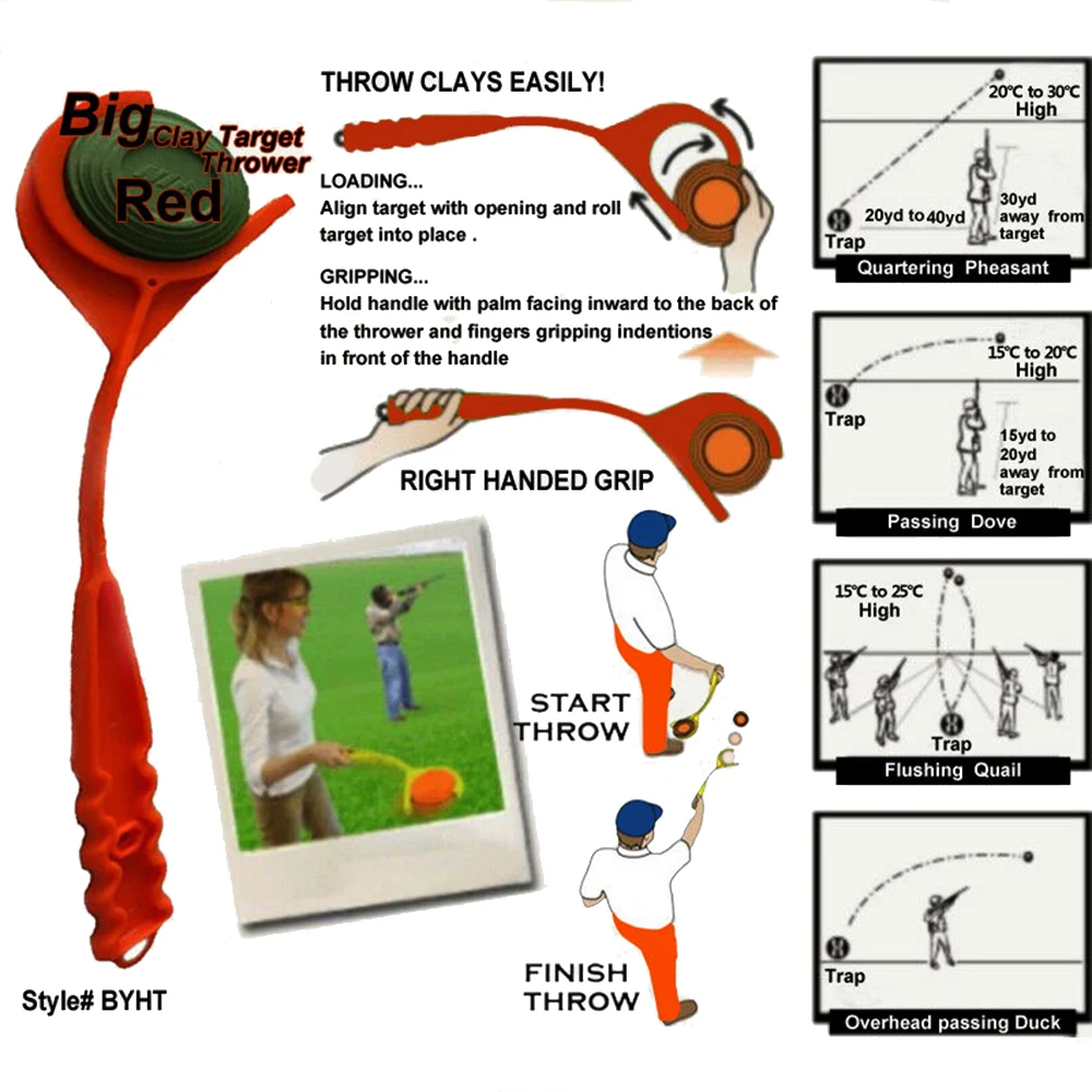 Clay Pigeon Hand Thrower