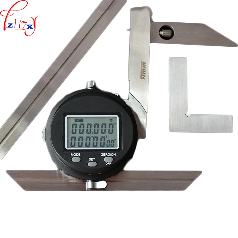 1pc Digital display universal Angle ruler 3V multi function stainless ...