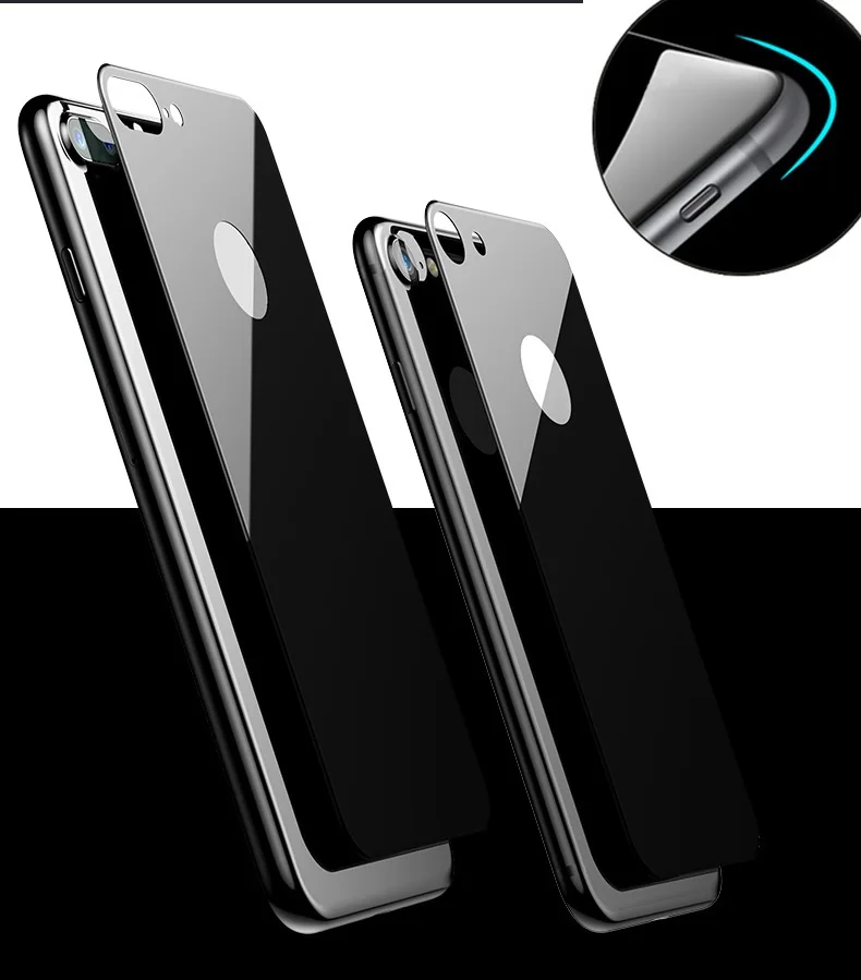 Back Screen Protector For iPhone X XR XS Max 0.3mm Thin 3D Rear ...