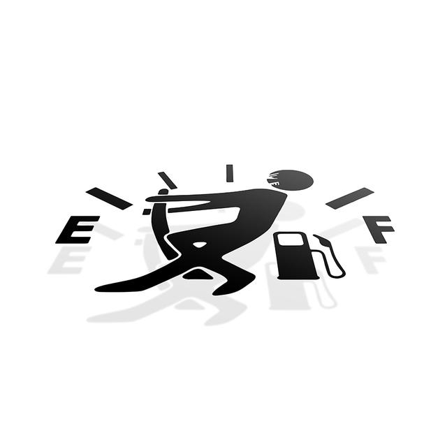 10CM*14CM Funny Fuel Sticker | asghedom.com