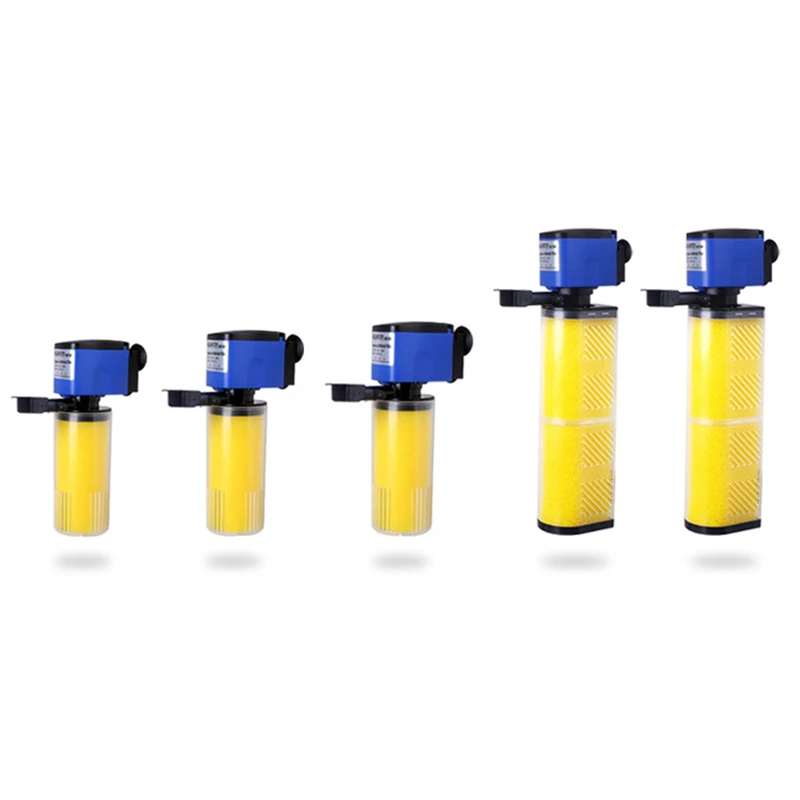 Internal Aquarium Filter media, fish tank filter pump for coral reef ...