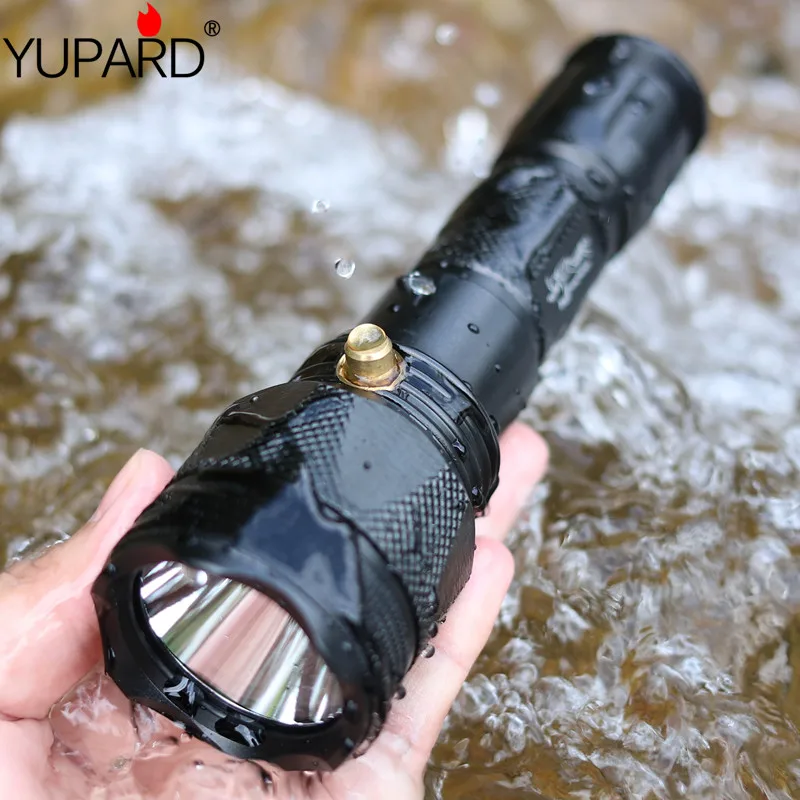 YUPARD-Underwater-Diving-diver-50m-Flashlight-Torch-XM-L2-LED-T6-Q5 ...