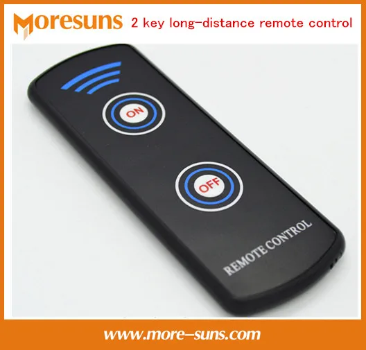 Free Ship10PCS 2 key long distance remote control/above15M ultra thin ...