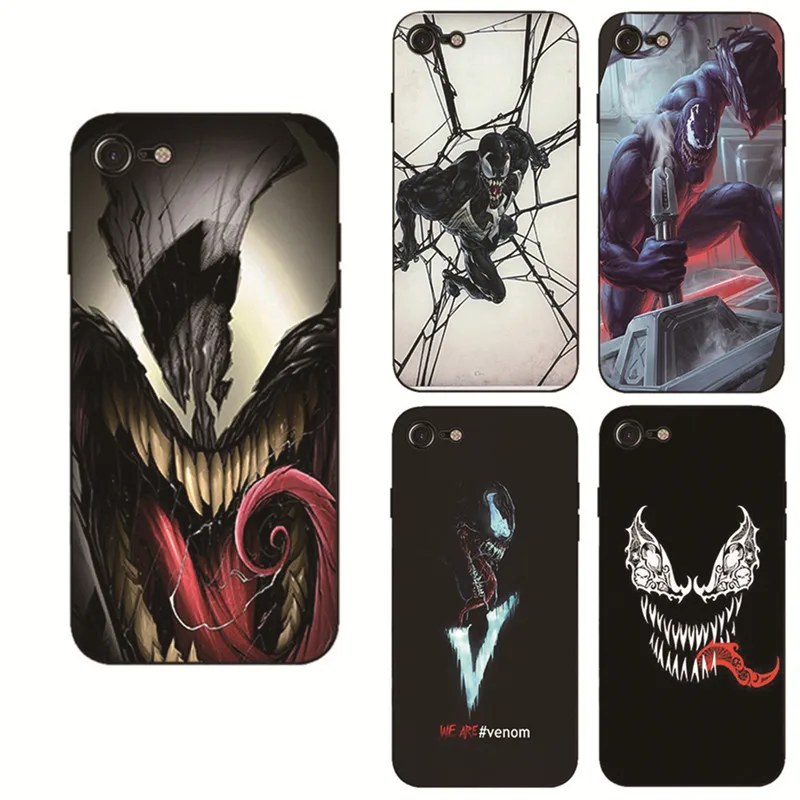 Venom Marvel Villain Hard and transparent Phone Shell Case for iPhone 4 ...