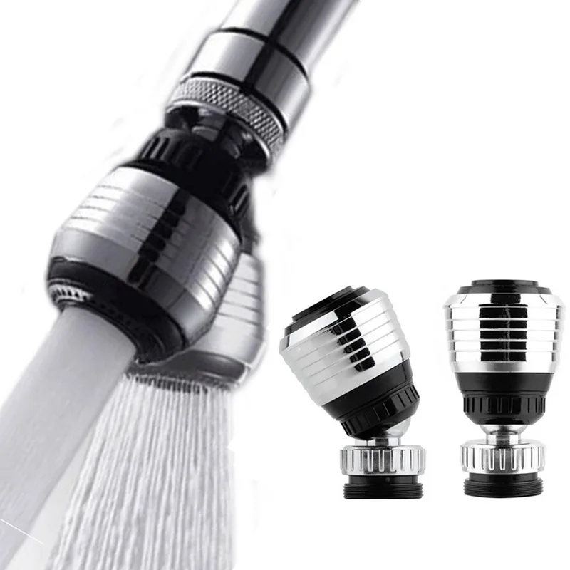 2 Modes Water Saving Abs Water Faucet Aerators 360 Degree Revolving Abs