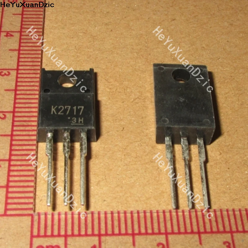 Transistor de efecto de campo de TO 220F, nuevo producto Original, 2SK2717 K2717 900V 5A, Canal ...
