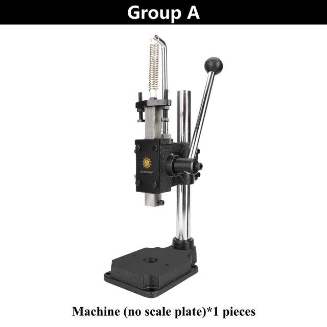 JINXINYANG Hand Press Machine Leather Manual Presses Machine Small ...