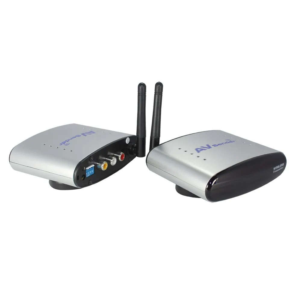 2.4GHz Wireless 150m AV Sender TV Audio Video Transmitter Receiver with ...