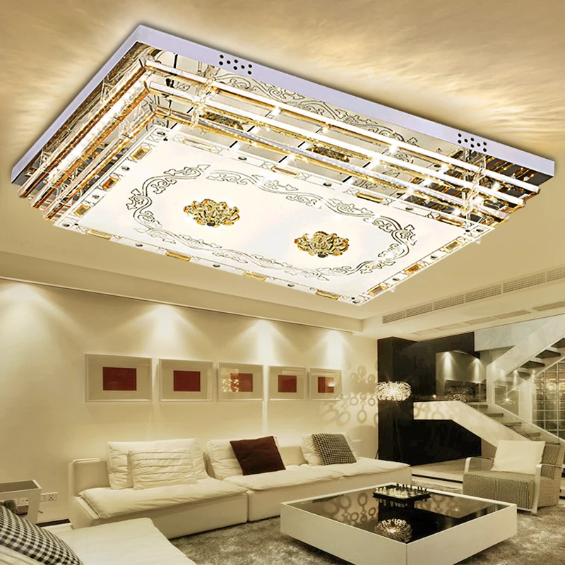 Led living room lamp Color modulation can be adjusted simple modern ...