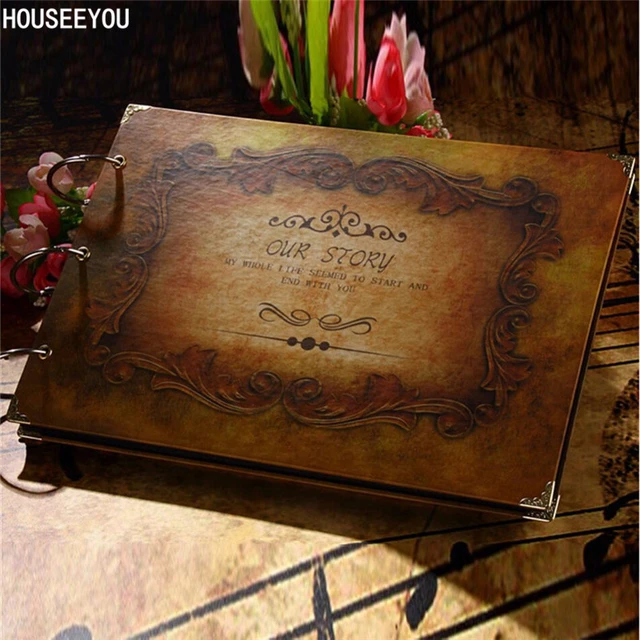 Vintage Photo Album Page