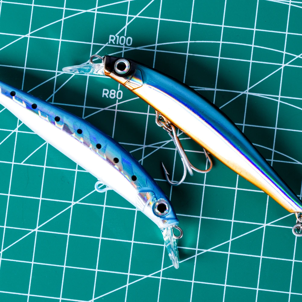Hunthouse artist minnow sea fishing lure hard bait sinking lure minnow ...