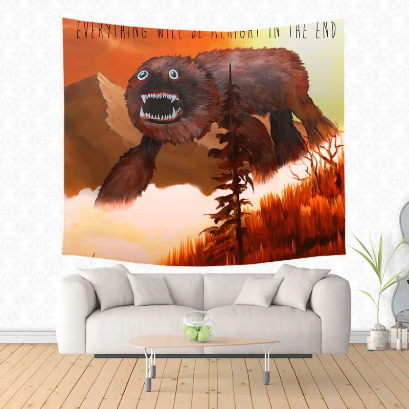 weezer-Pattern-Tapestry-Decorative-Wall-Hanging-Carpet-Bedding-Outlet ...