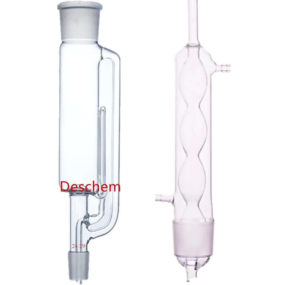 500ml-24-29-Glass-Soxhlet-Extractor-Allihn-Condenser-Body-Lab-Glassware ...