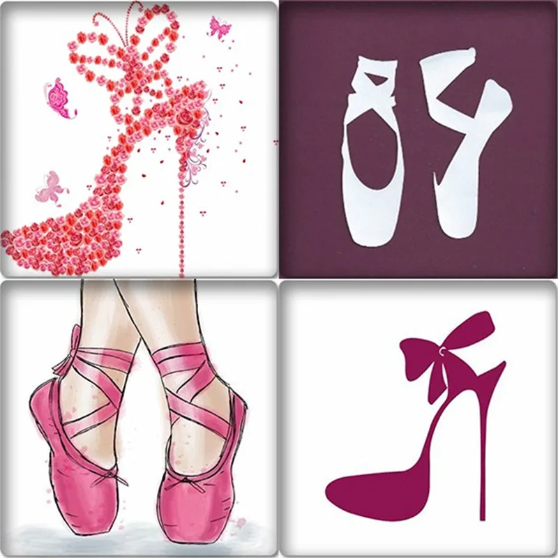 Ballet Shoes Silhouette