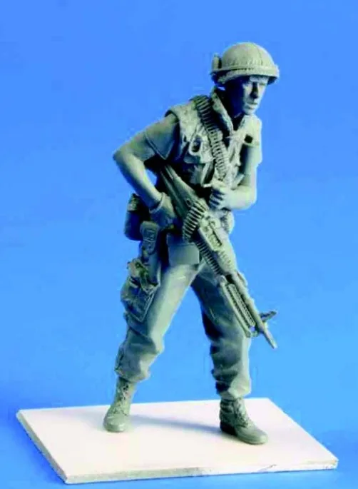1/35 Scale Modern Us Army Marines (including 2 Head) Miniatures Wwii ...