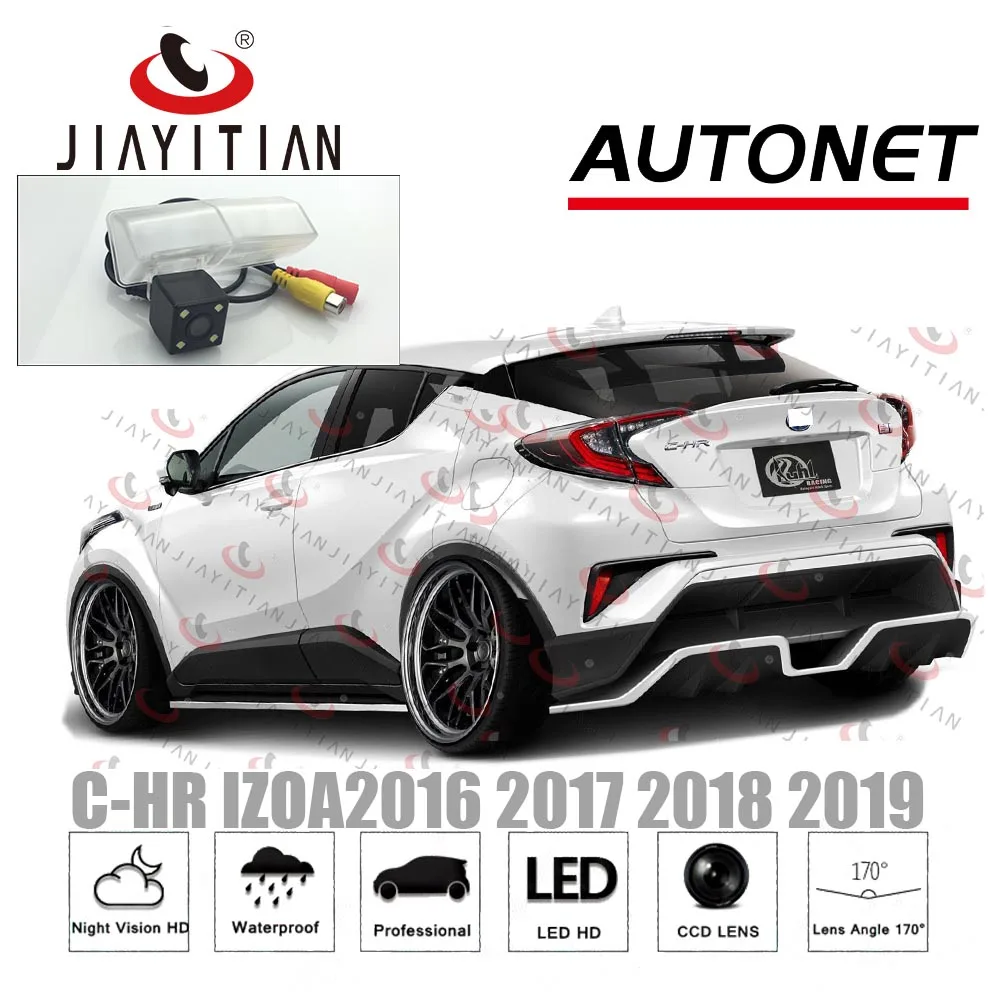 JIAYITIAN-Rear-View-Camera-For-Toyota-Toyota-C-HR-chr-2016-2021-HD-CCD ...