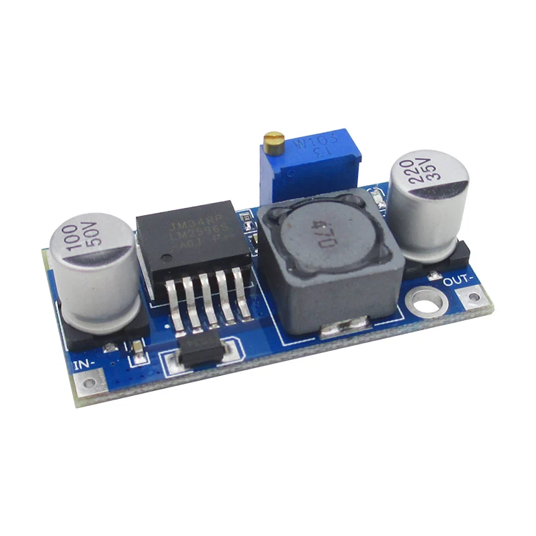 LM2596 adjustable step down module, LM2596S ADJ, DC DC power module ...