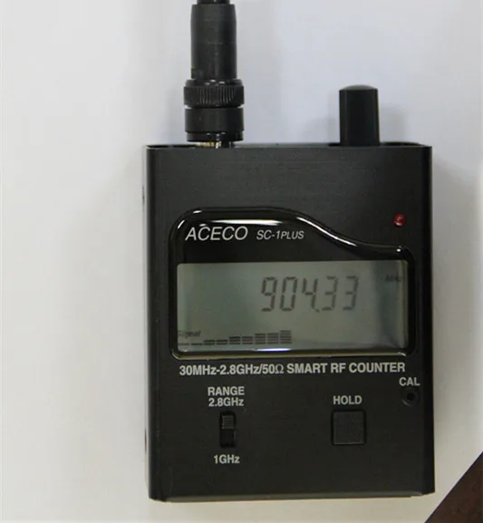 Handheld digital frequency meter ACECO SC-1 plus professional GSM 30MHZ ...