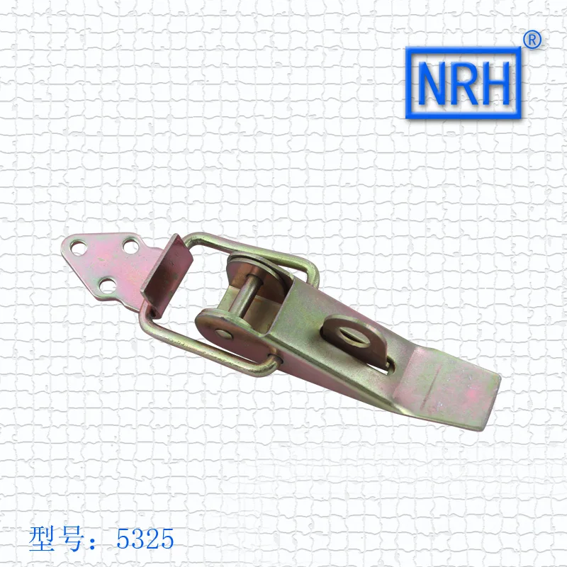 NRH5325 Wooden hasp Wooden lock Pull the bridge Padlock buckle Iron ...