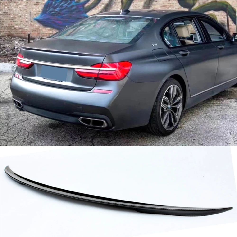 Карбоновое волокно заднего багажника спойлер крыло для BMW 7 серии F01 ...