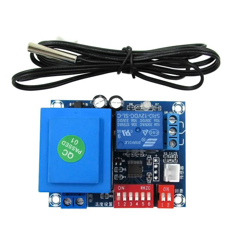 XH W1705 Adjustable temperature control sensor module / temperature DIP ...